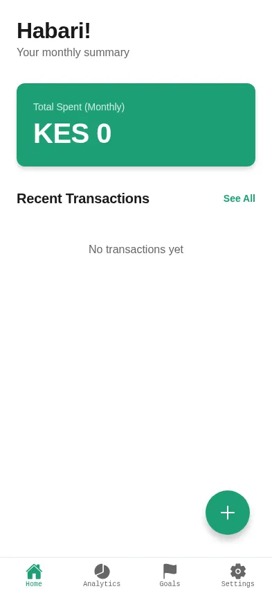 M-Pesa Expense Logger