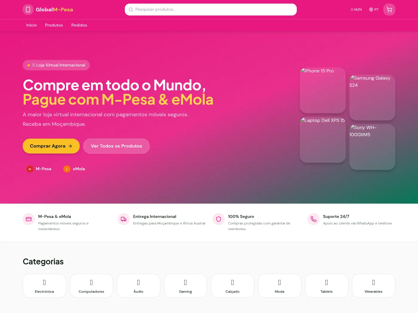 Global Mpesa eStore