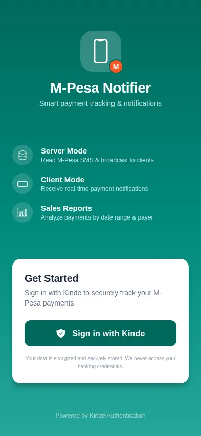Mpesa Payment Notifier