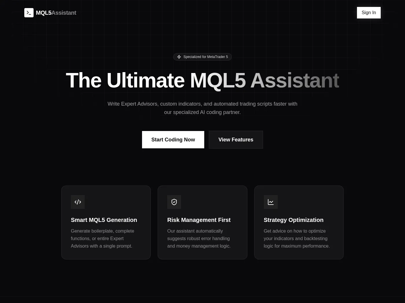 MQL5 Coding Assistant