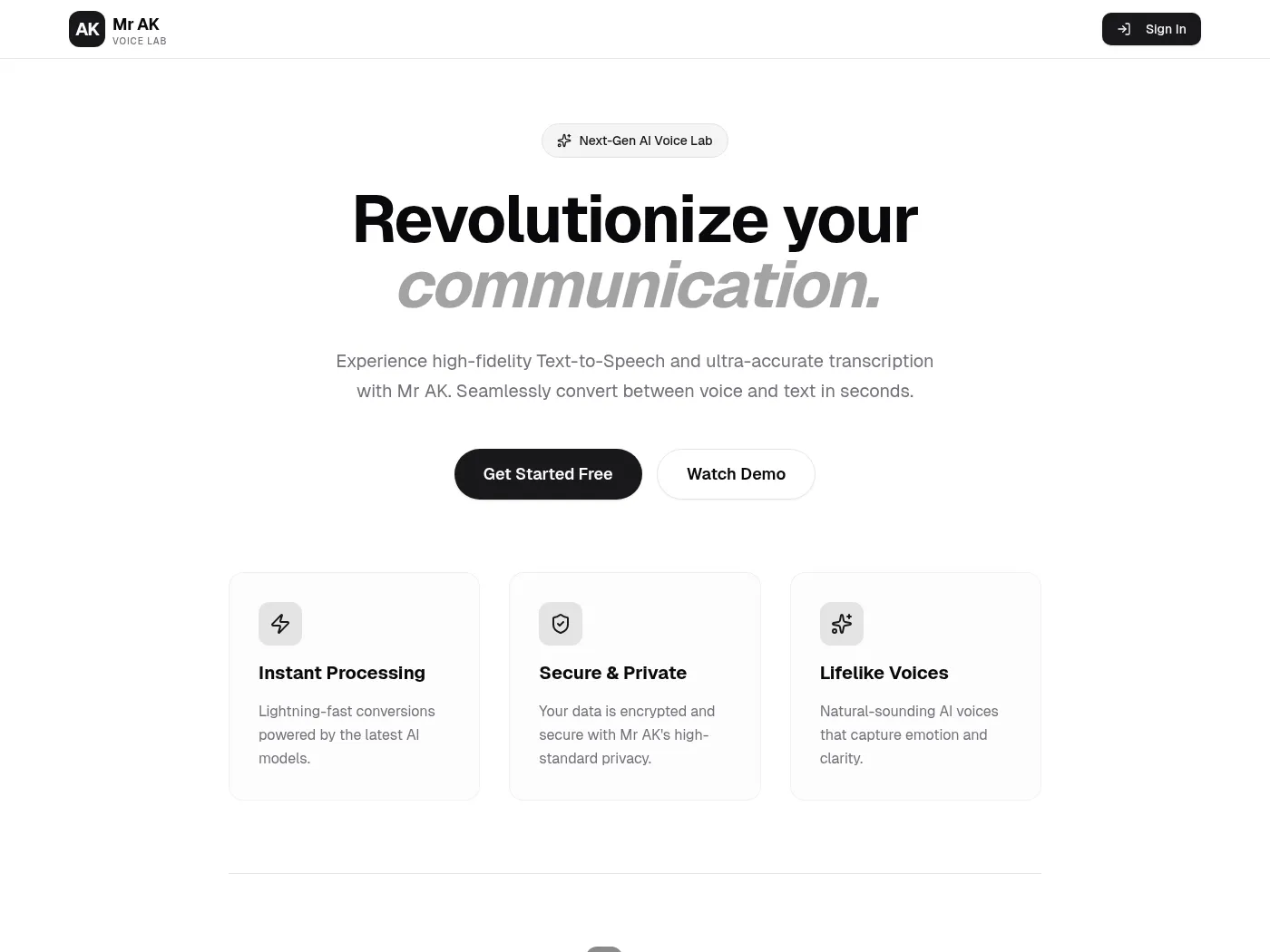 Mr AK Voice Converter