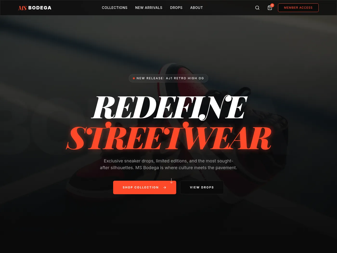 MS Bodega Sneakers Shop