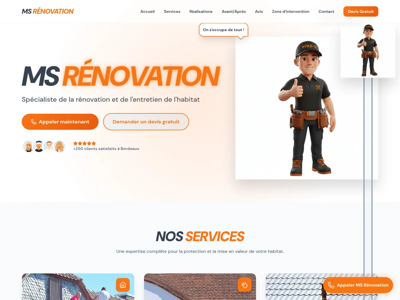 MS Rénovation Site