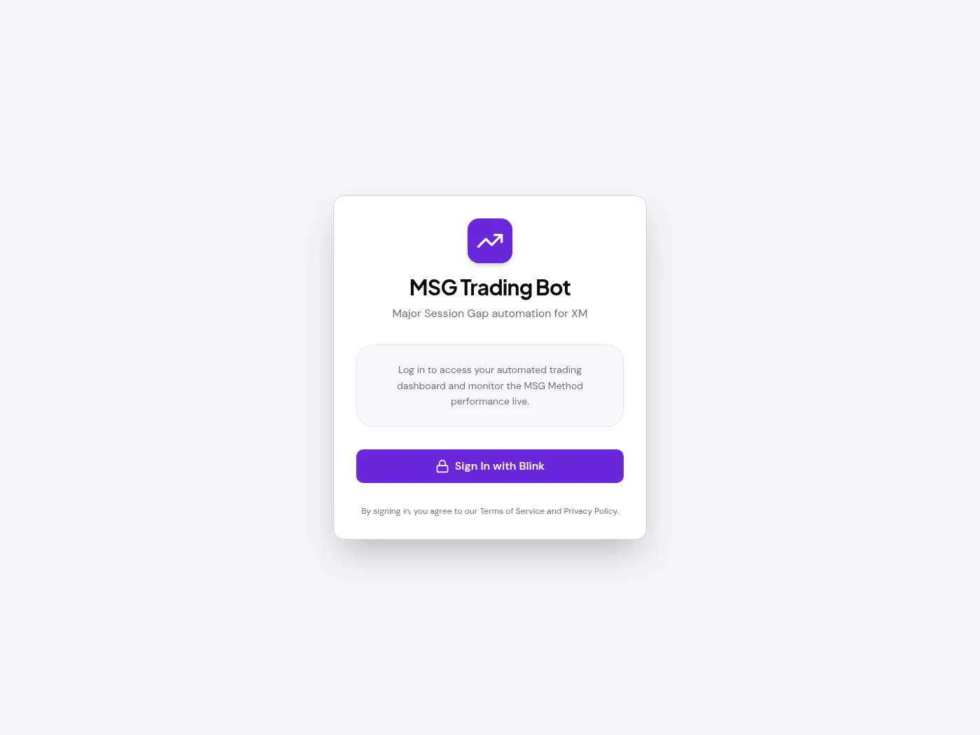 MSG Trading Bot
