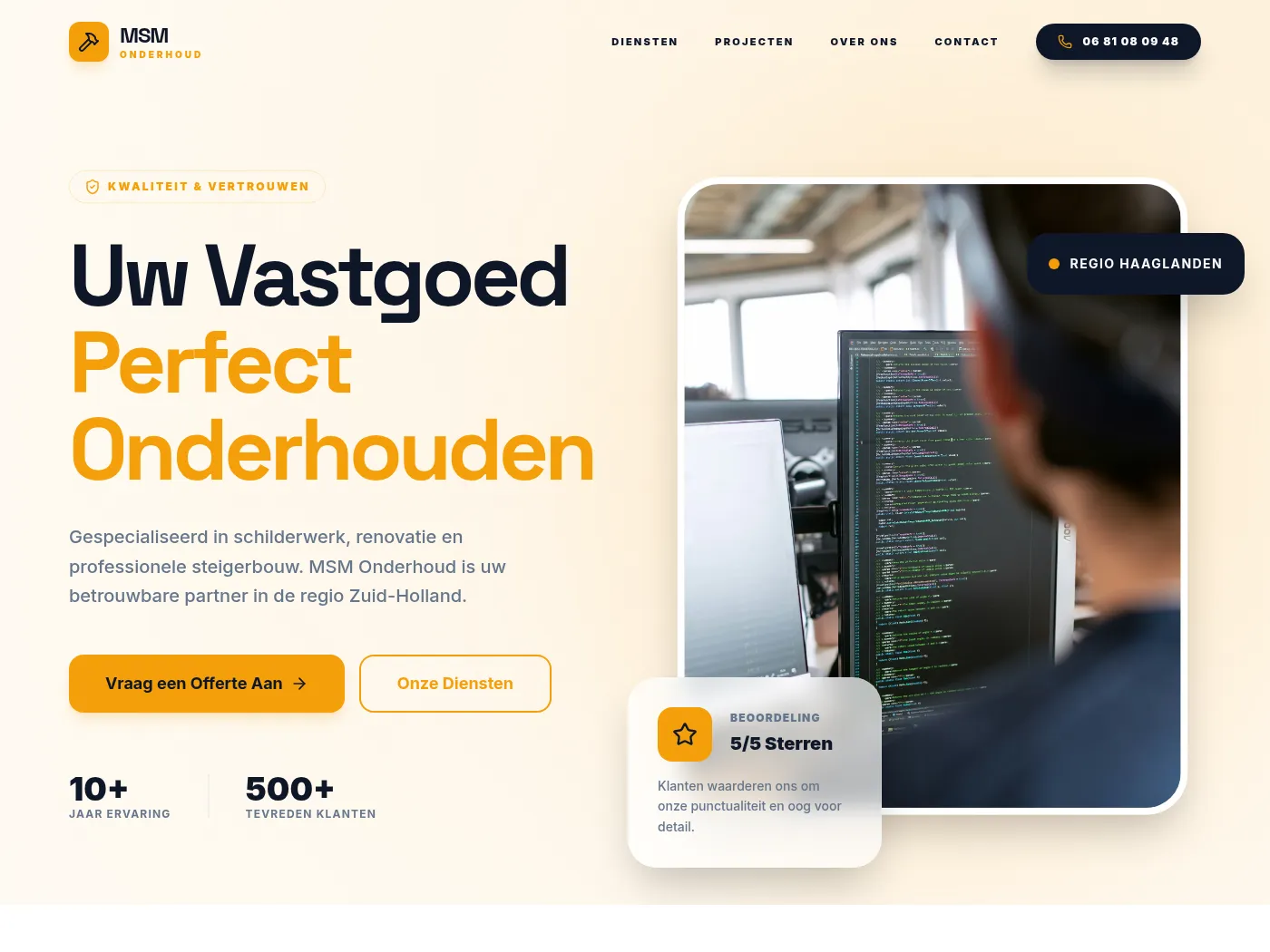 MSM Onderhoud App
