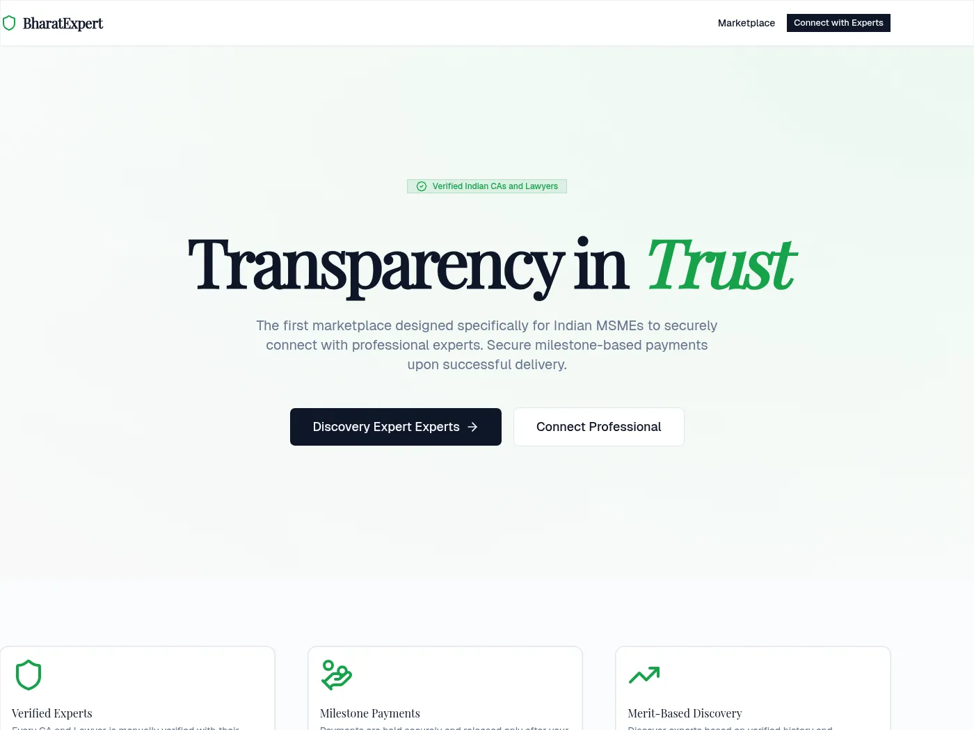 MSME Expert Marketplace