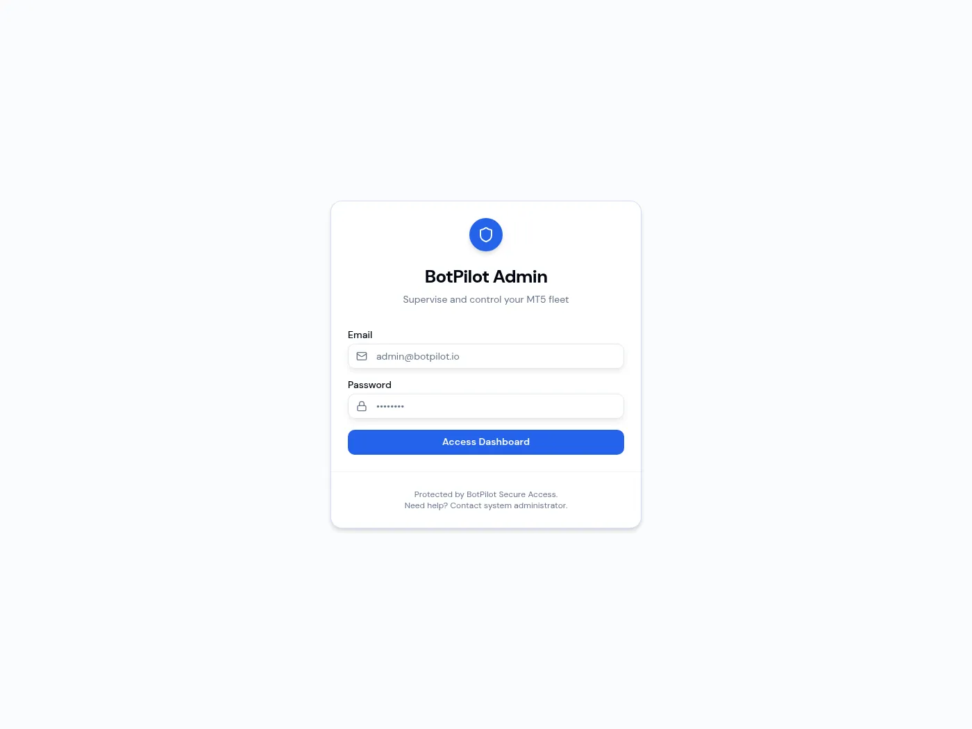 BotPilot Dashboard