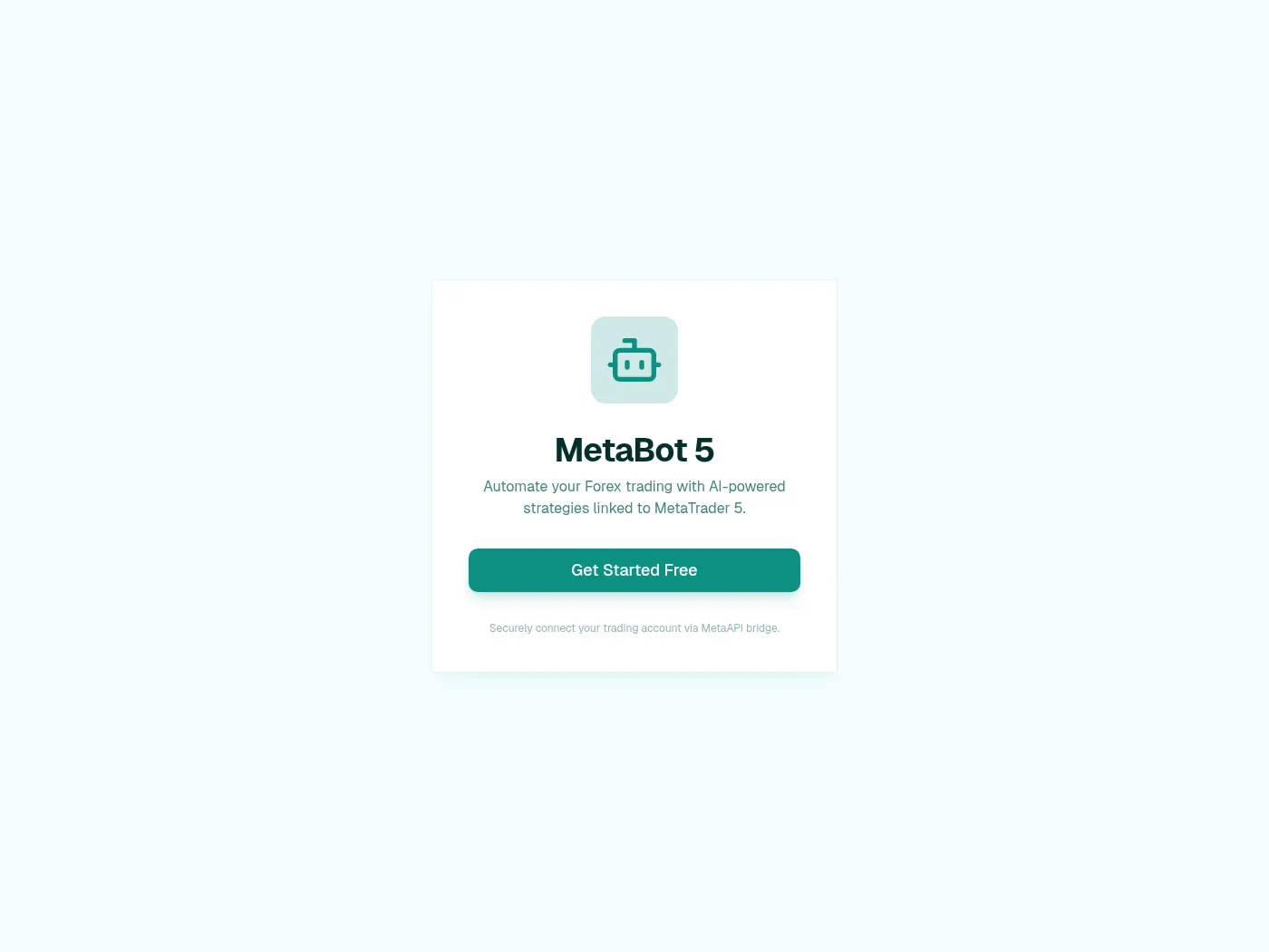 MetaTrader 5 Forex Bot