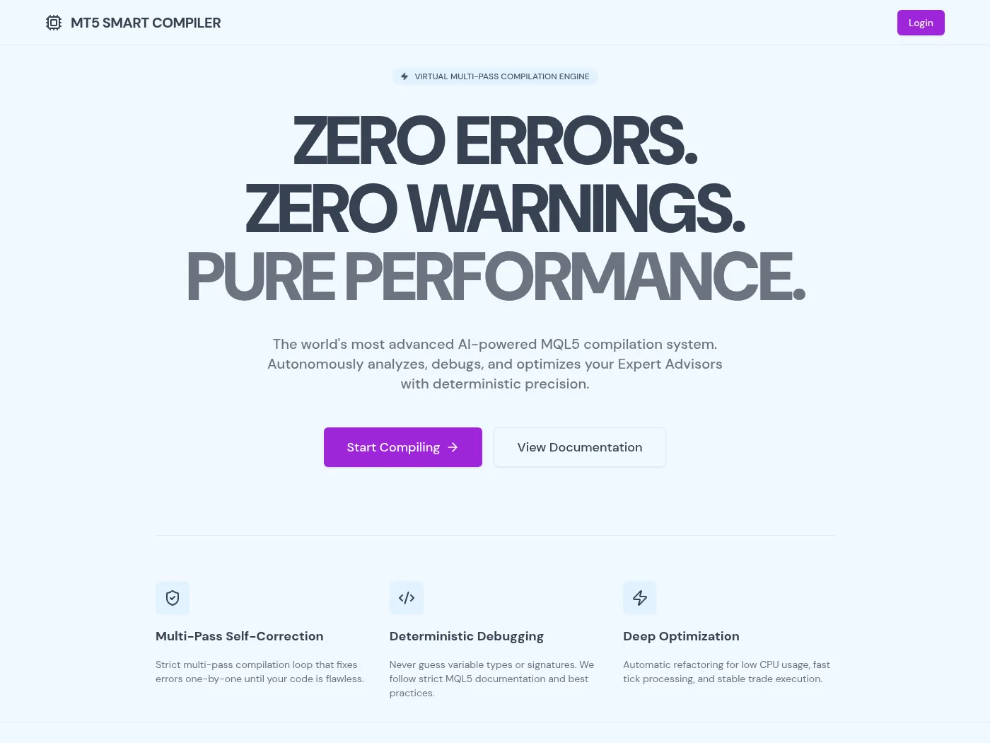 MT5 Smart Compiler