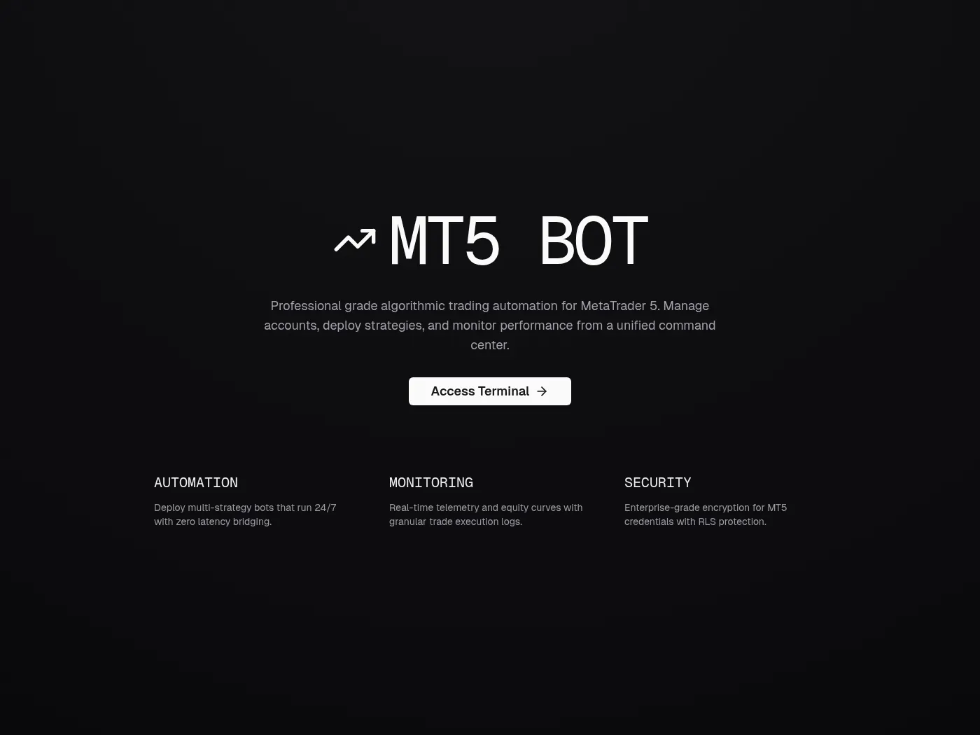 MT5 Trading Bot tynashe