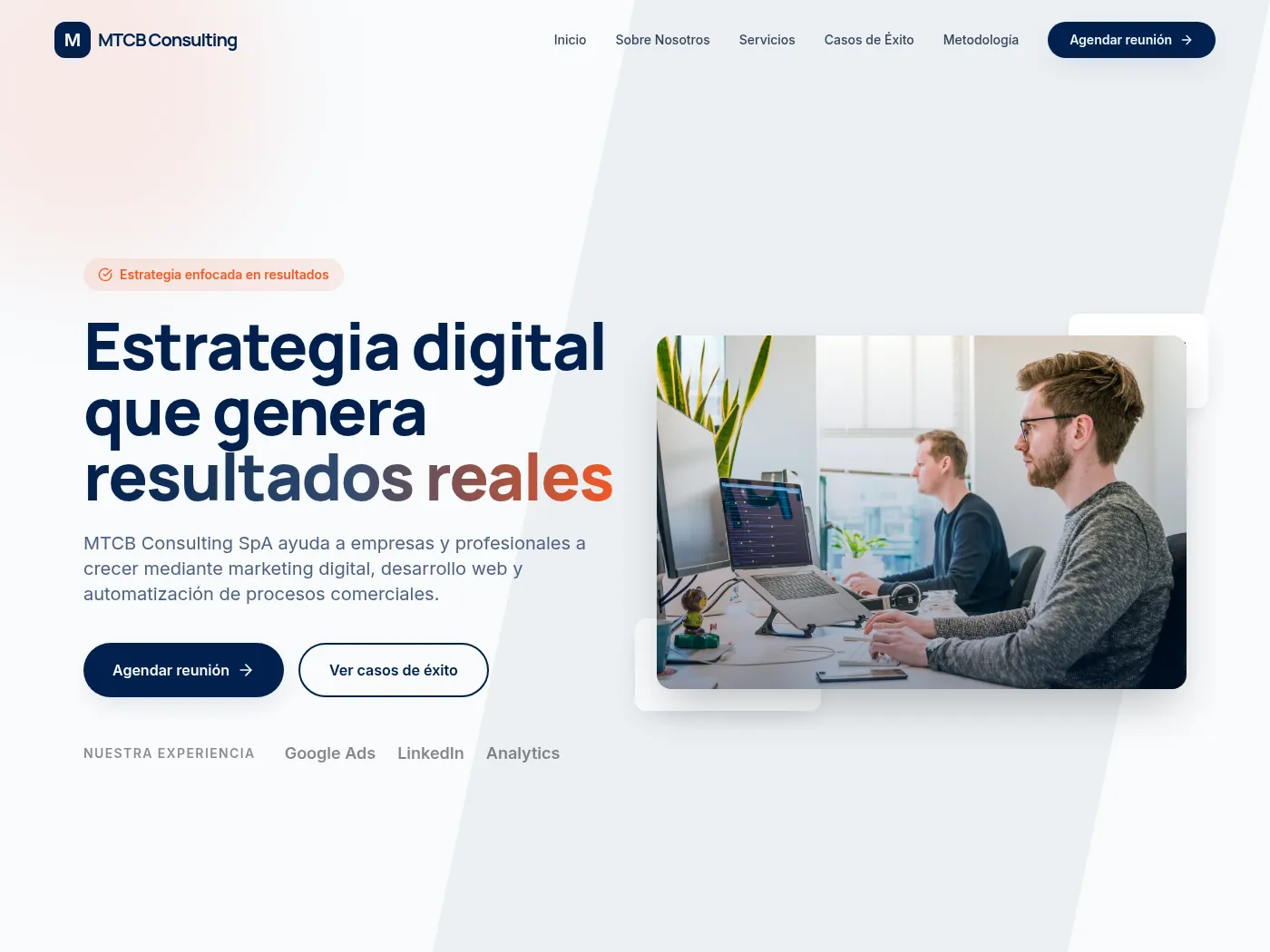 MTCB Digital Consulting Site