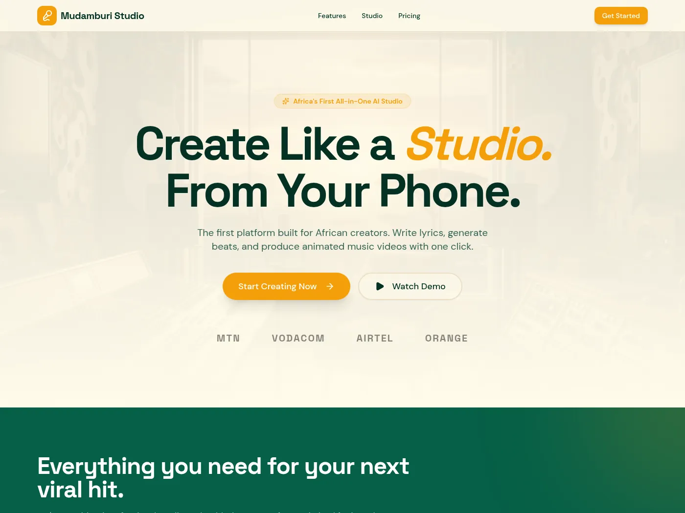 Mudamburi Studio AI
