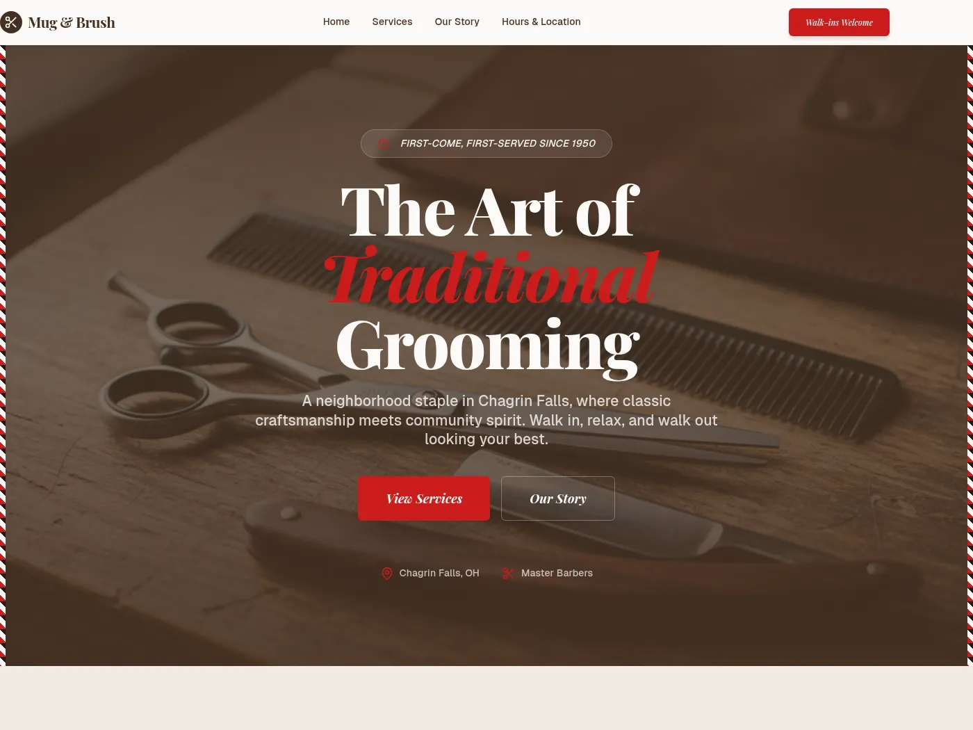 Mug & Brush Shop Site