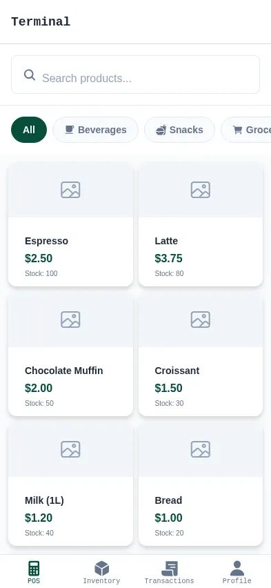 Muja POS Mobile