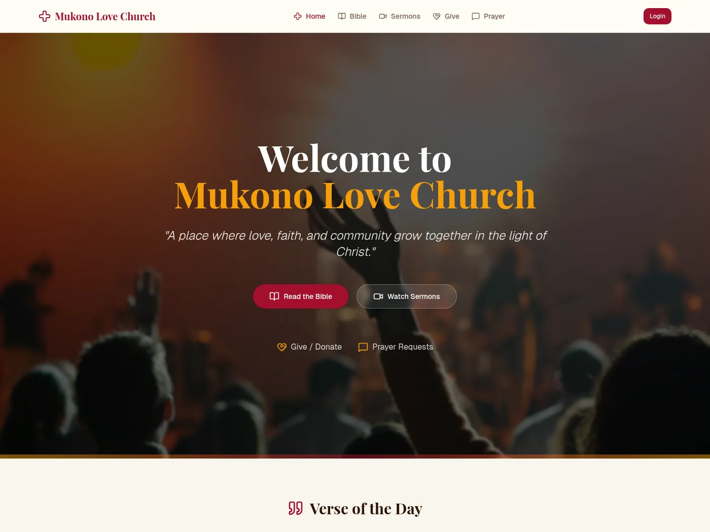 Mukono Love Church Hub