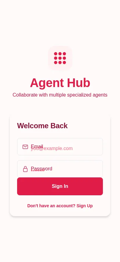 MultiAgent Mobile Hub
