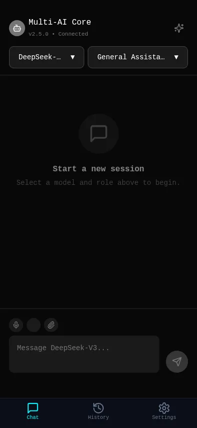 Multi‑AI Core Chat
