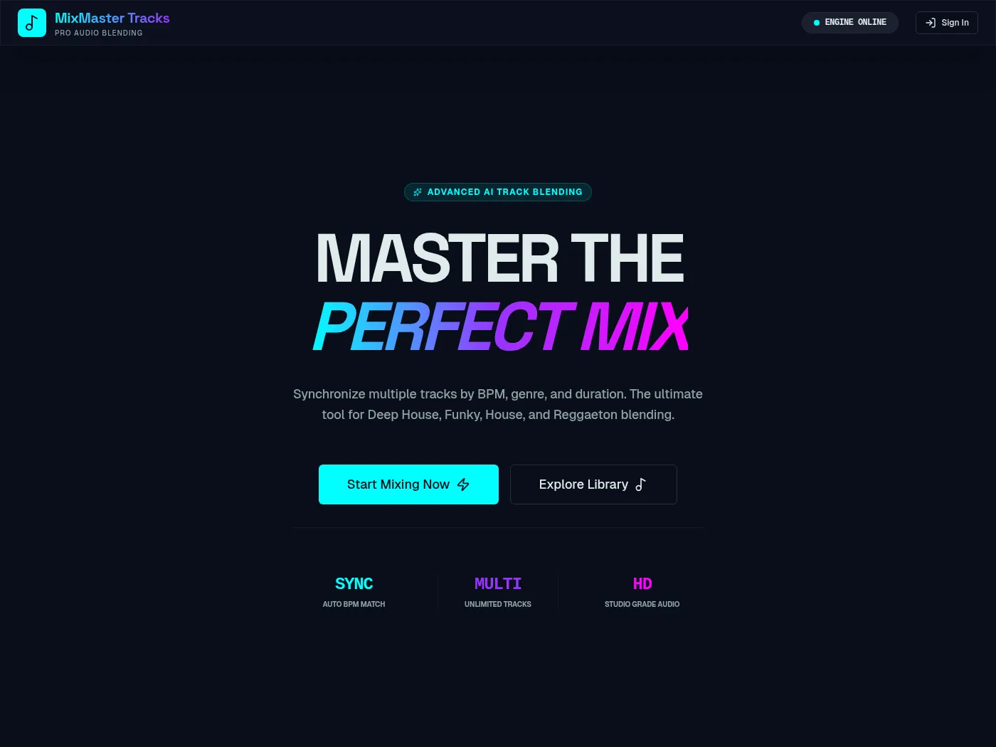 MixMaster Tracks