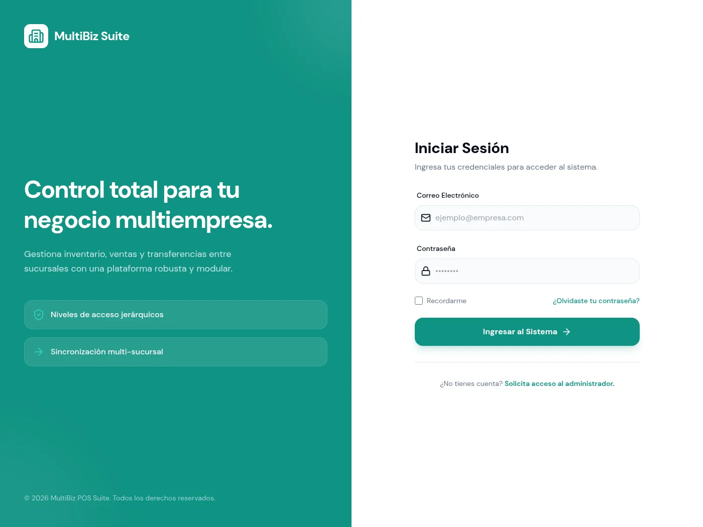MultiBiz POS Suite