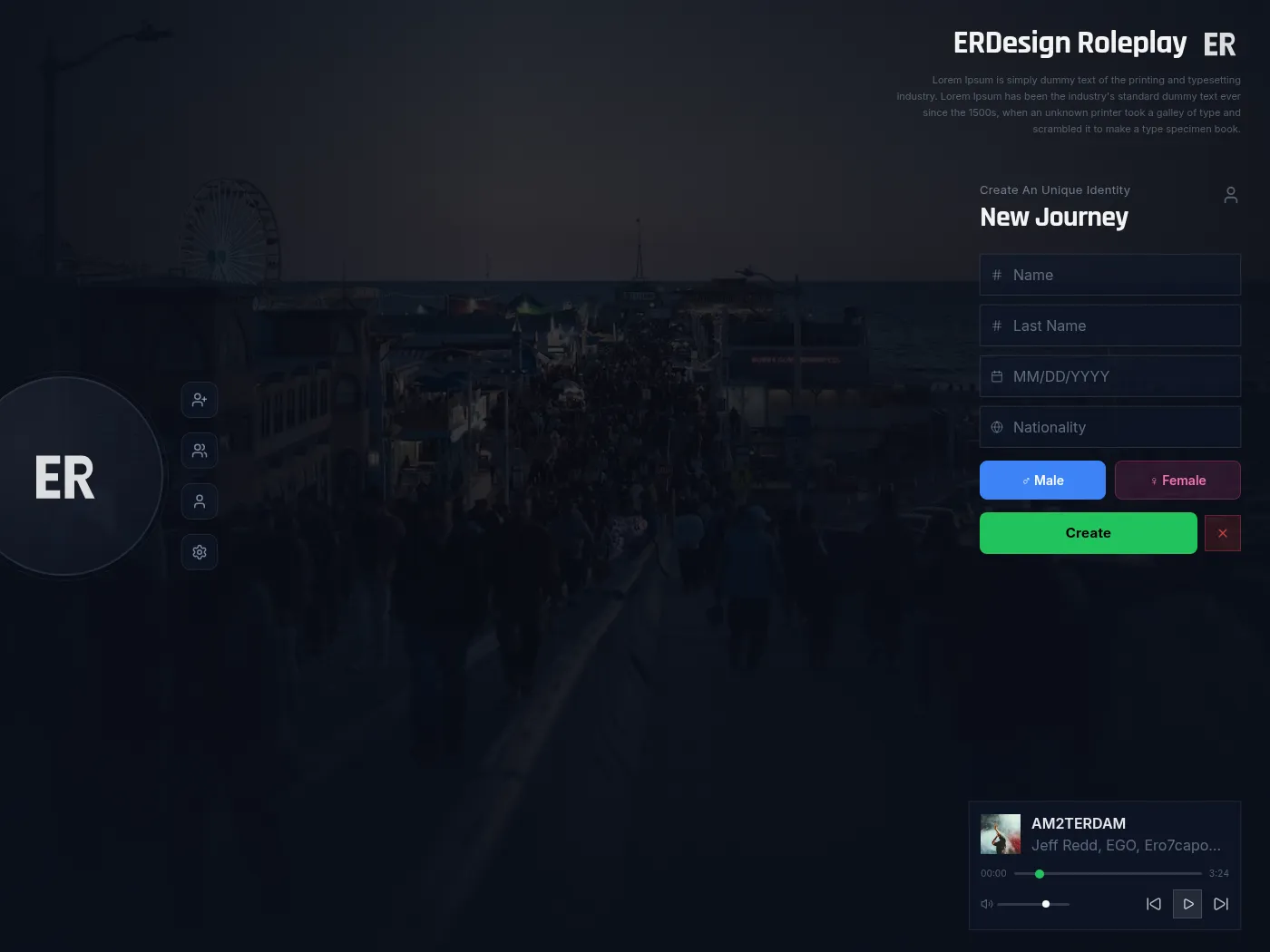 MultiChar Script UI
