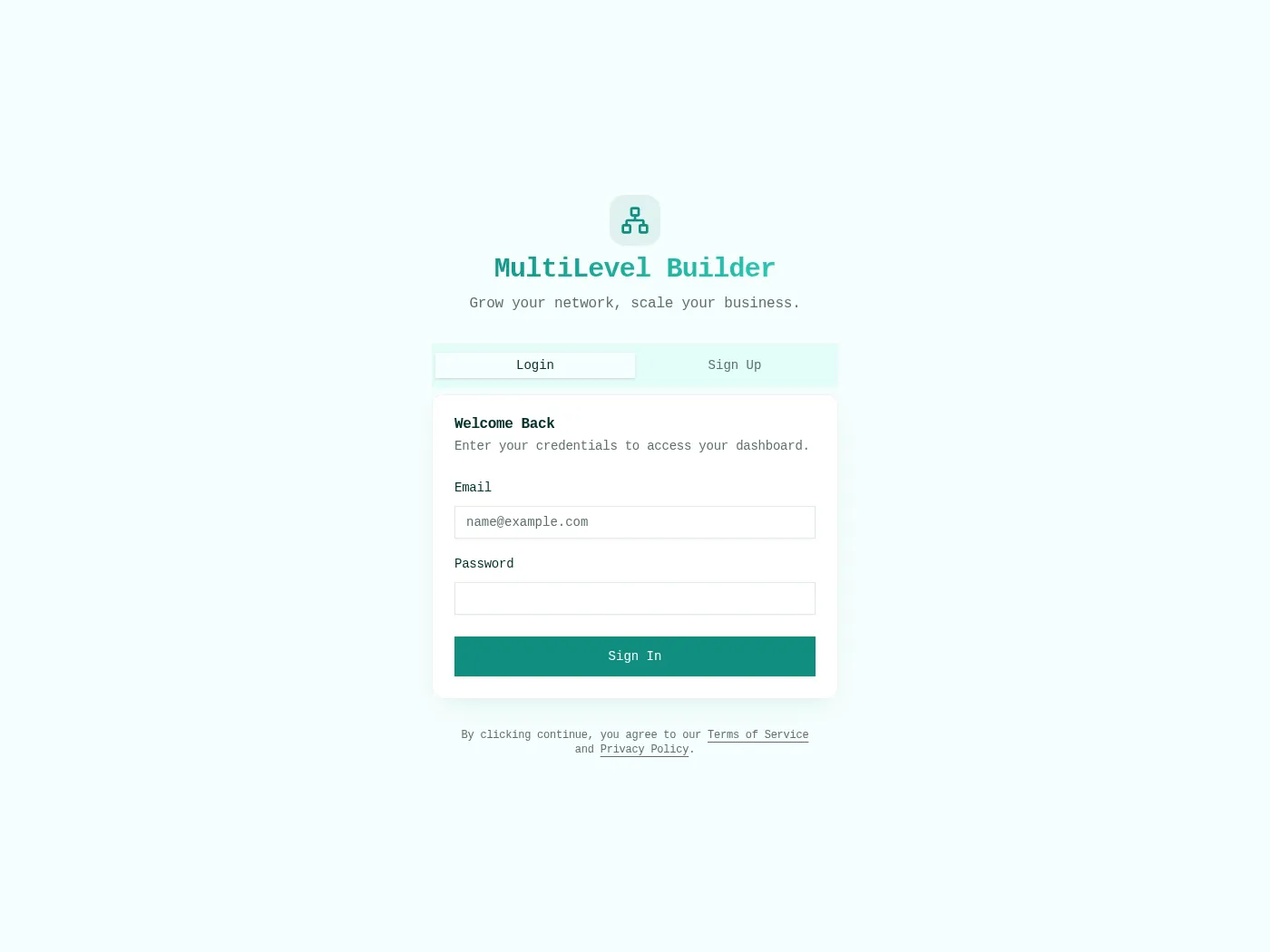 MultiLevel App Builder