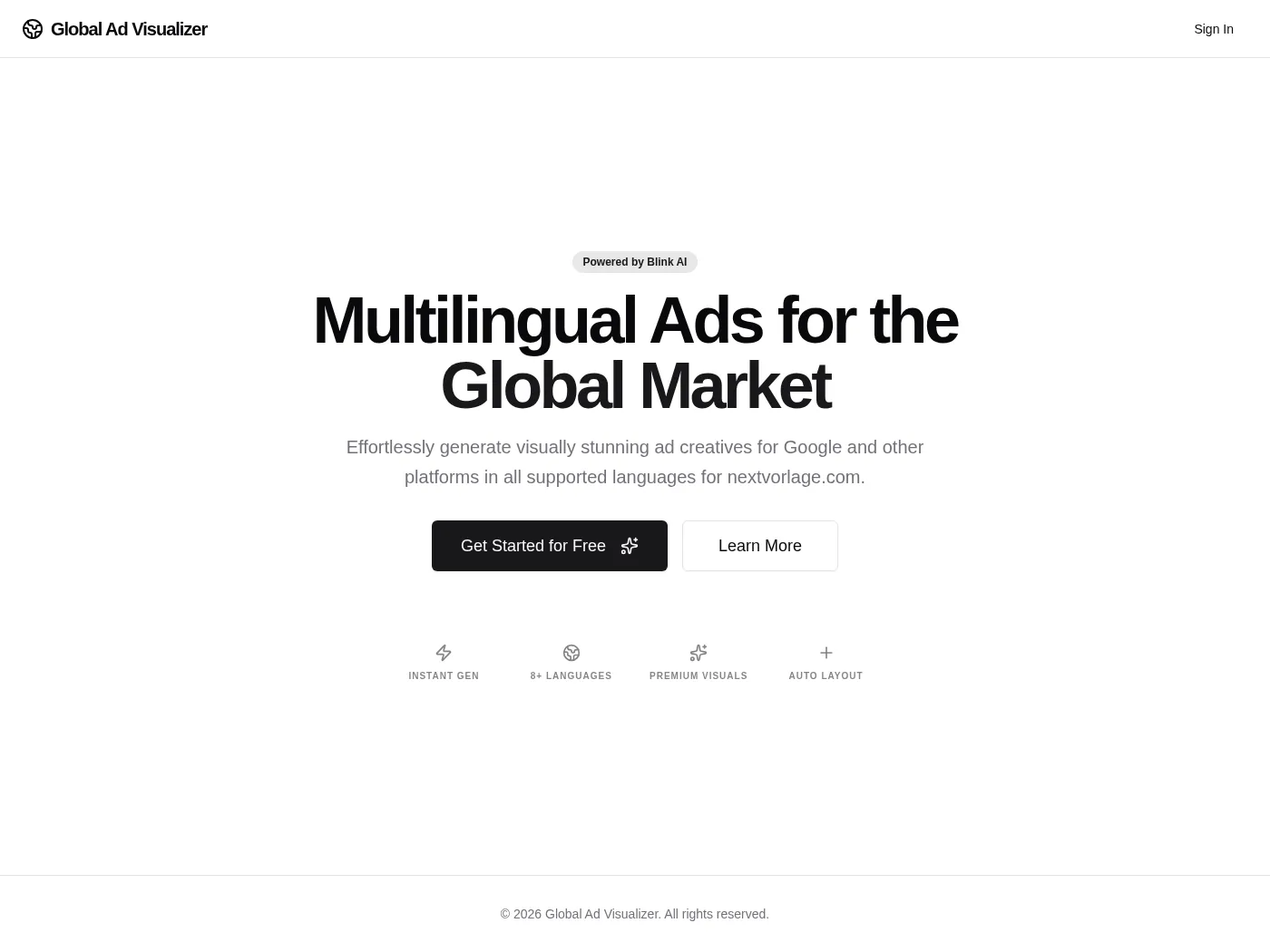 Global Ad Visualizer