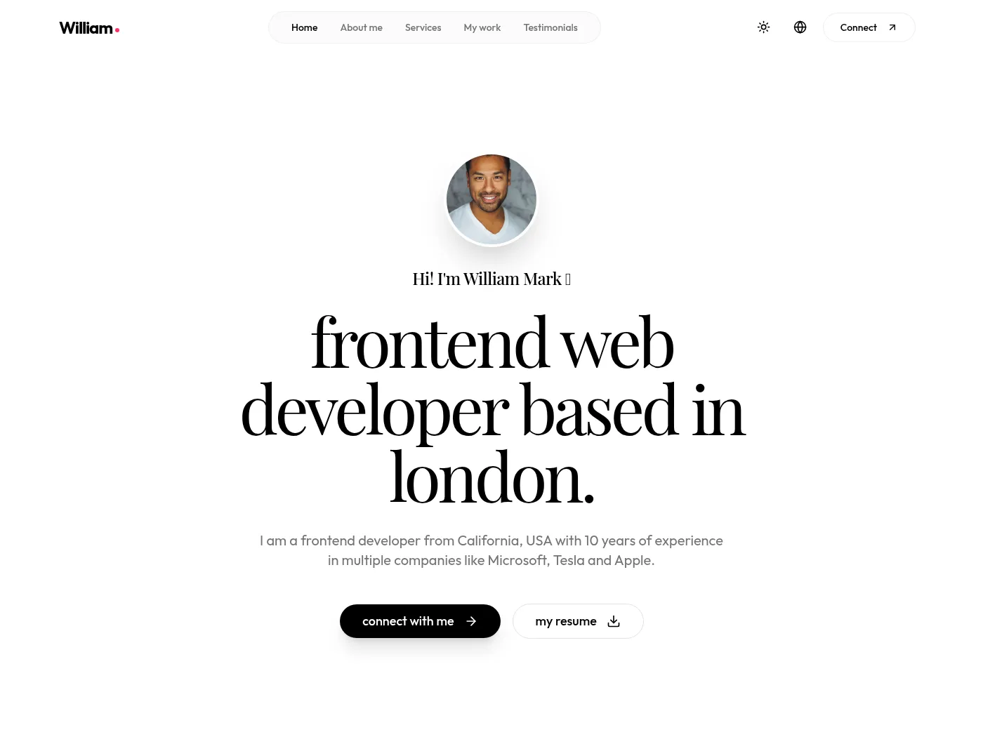 Elegant Multilingual Portfolio