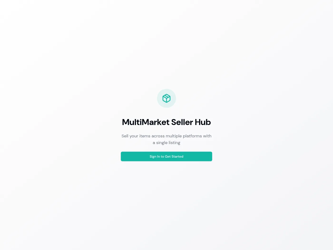 MultiMarket Seller Hub