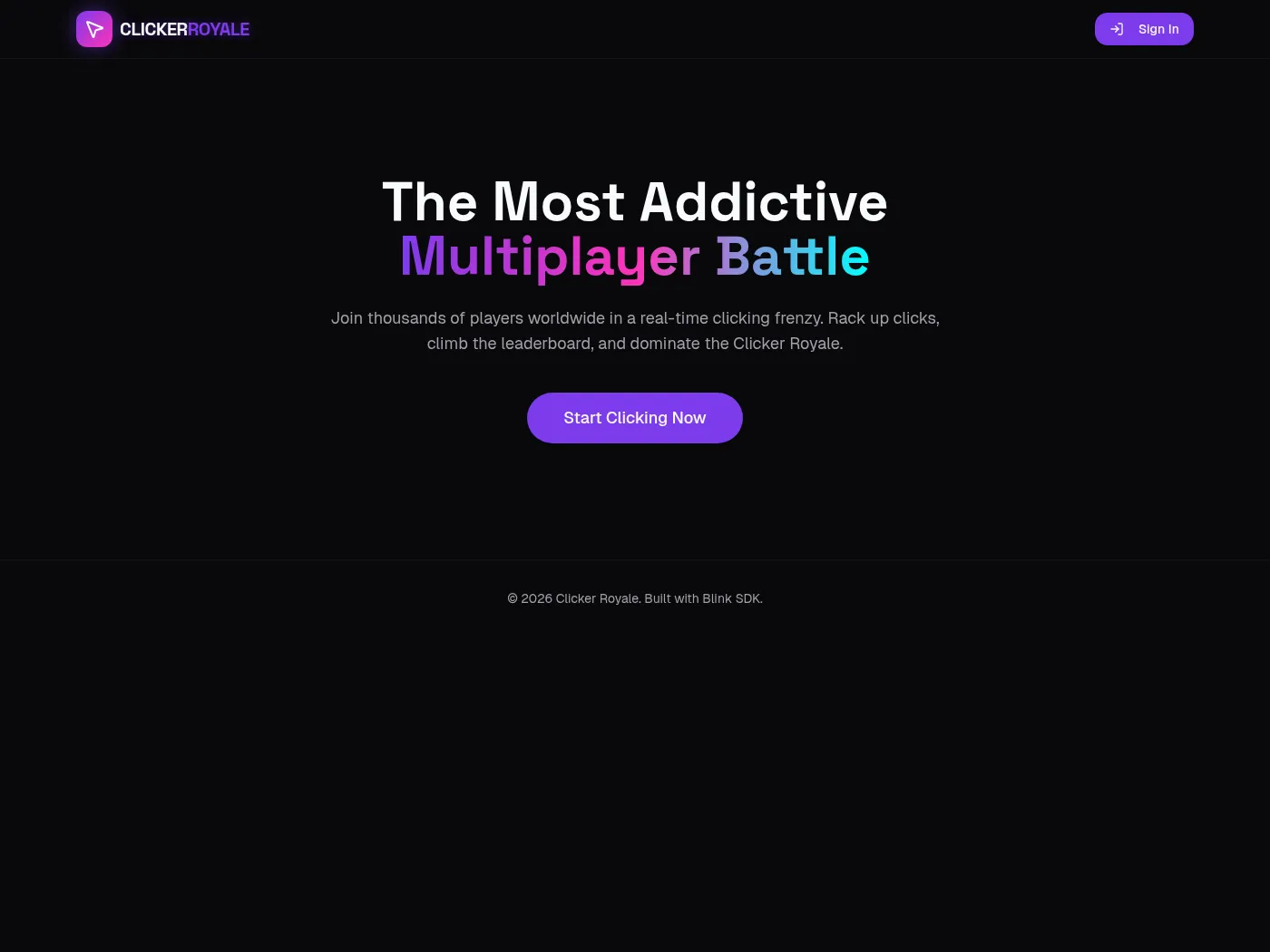 Multiplayer Clicker Craze