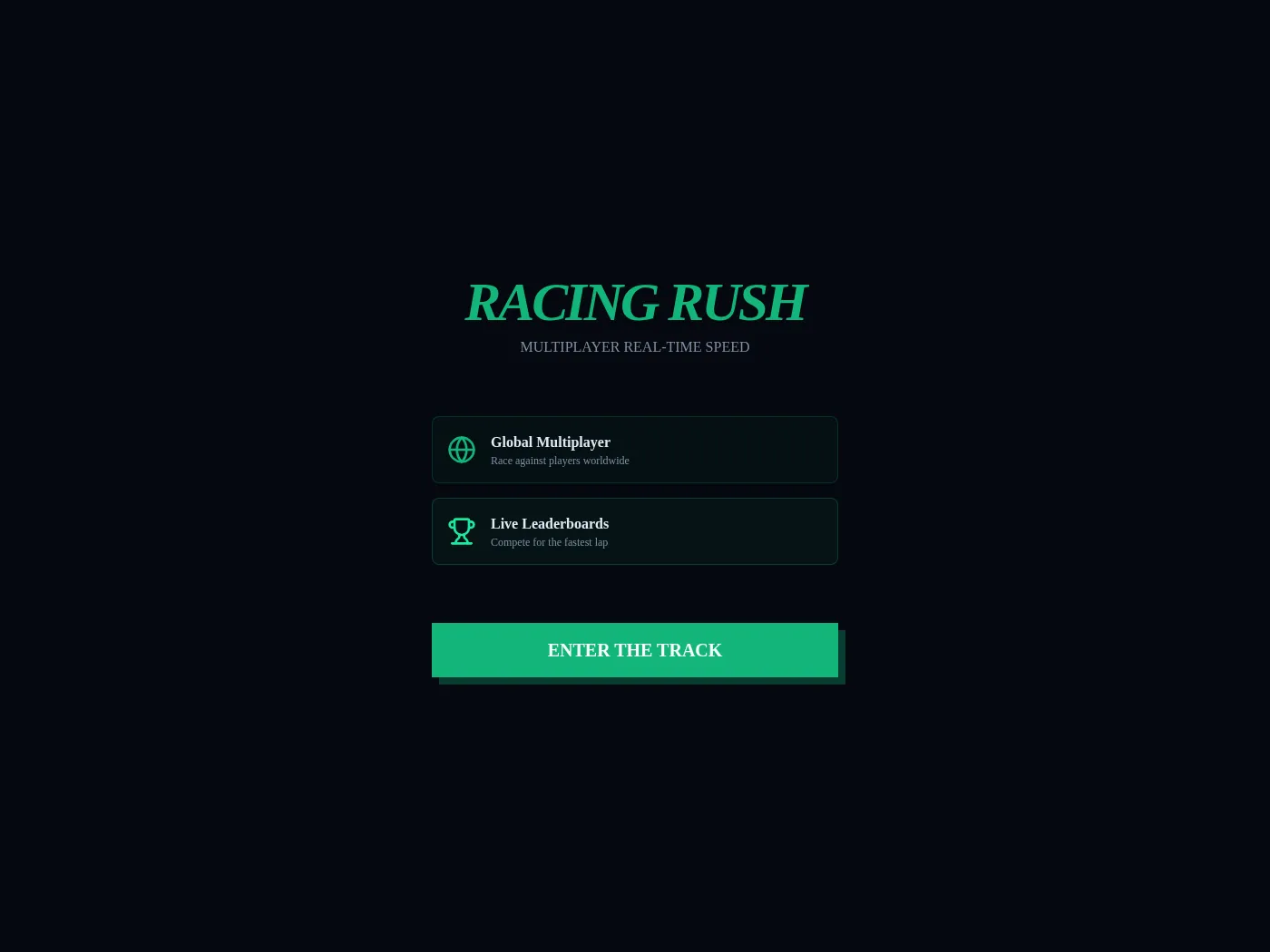 Multiplayer Racing Rush