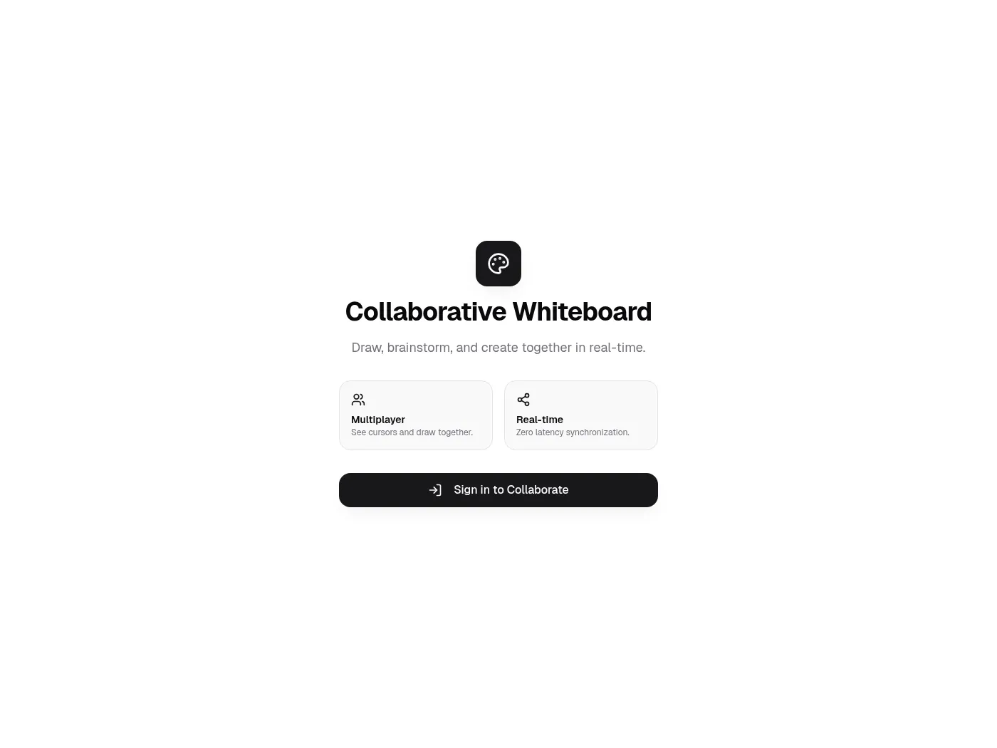 Collaborative Whiteboard