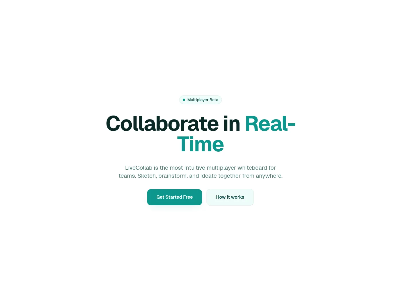 LiveCollab Whiteboard