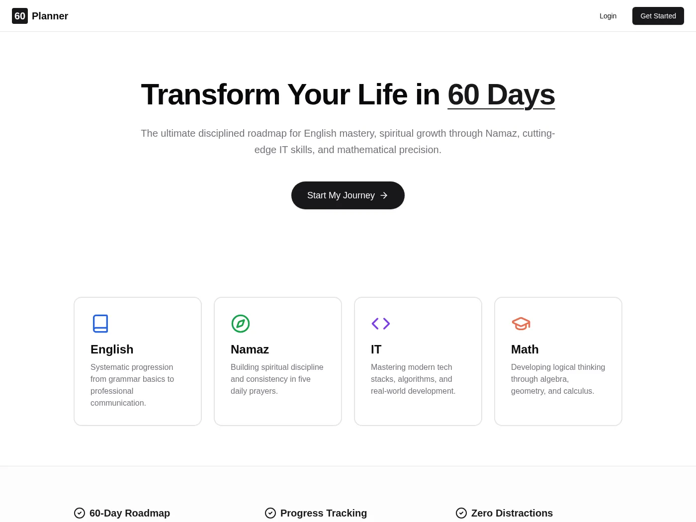 60-Day Multiskill Planner