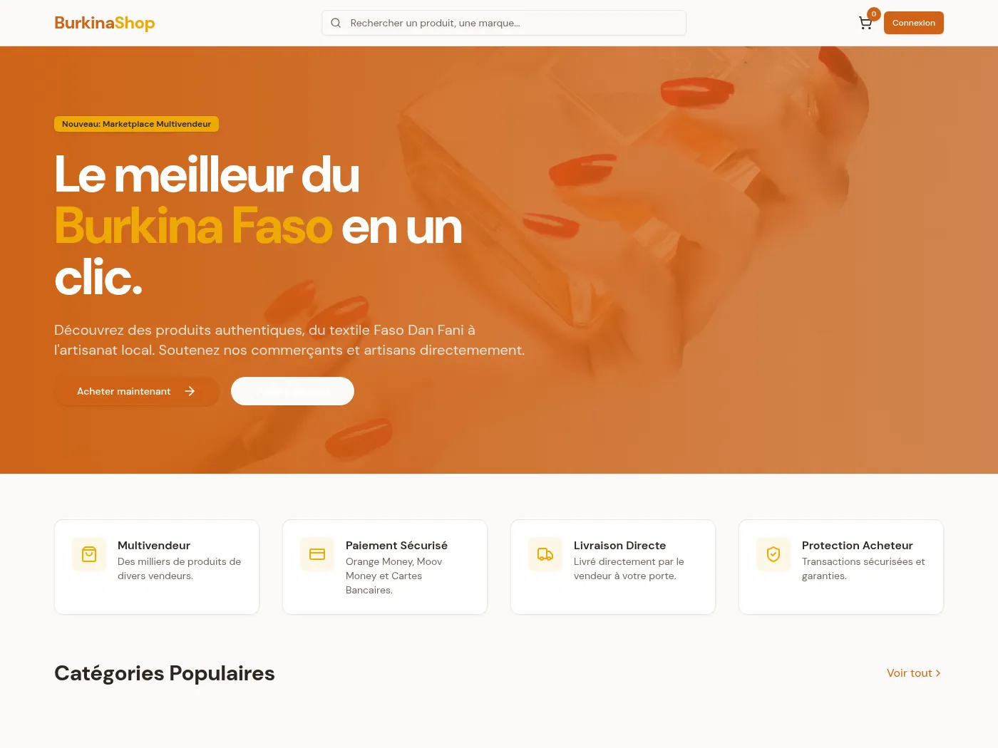 Burkina MultiVendor Shop