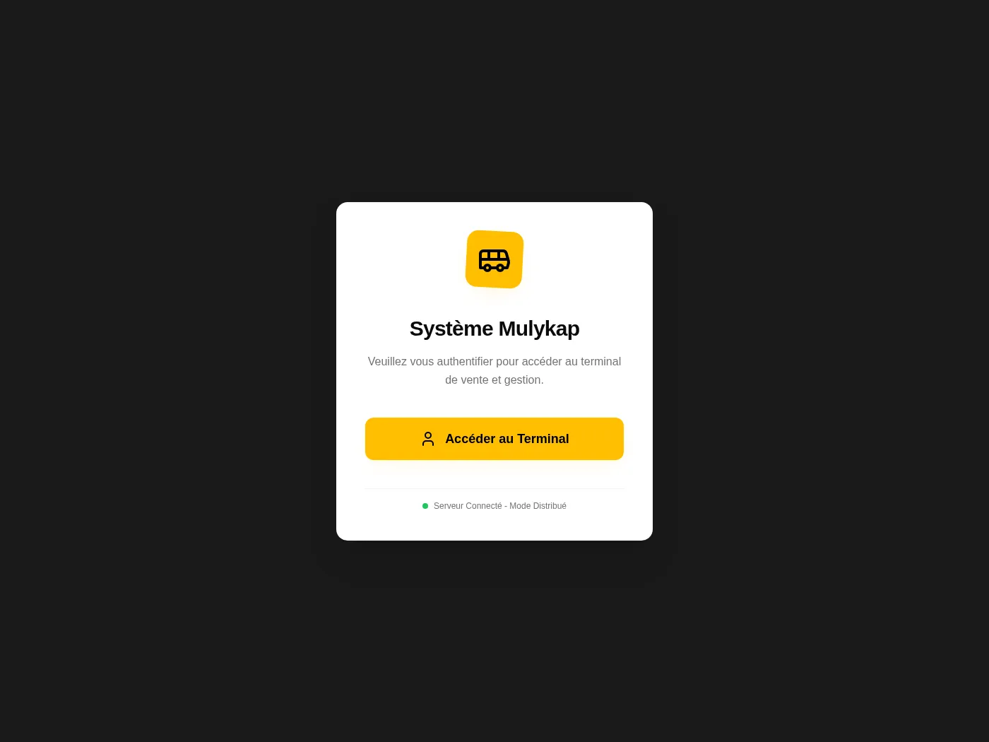 Mulykap Ticketing System