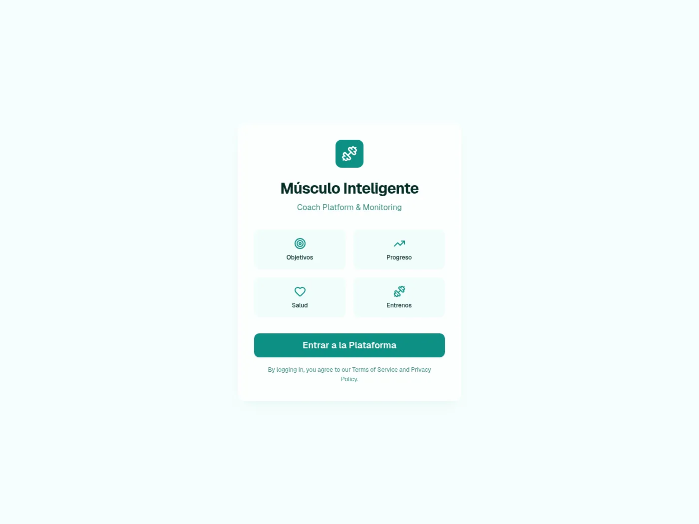 Músculo Inteligente Coach App