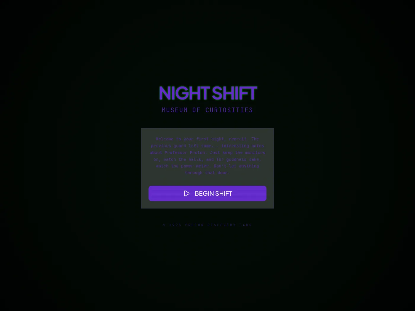 Night Shift Museum