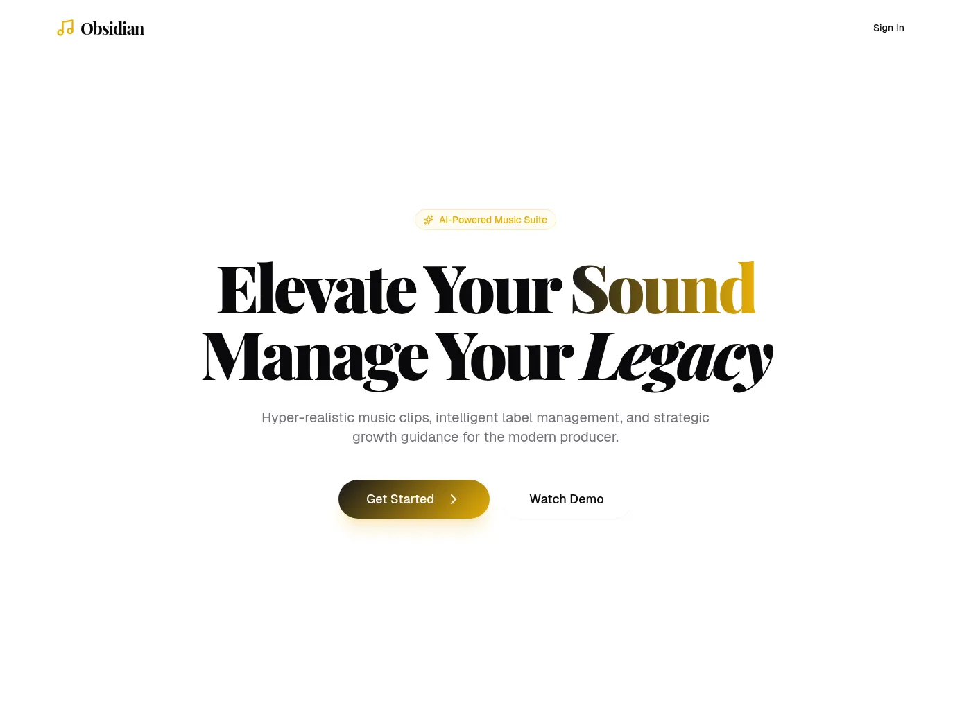 Music Label AI Suite