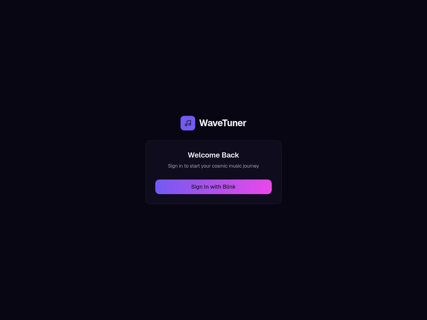 WaveTuner Music App