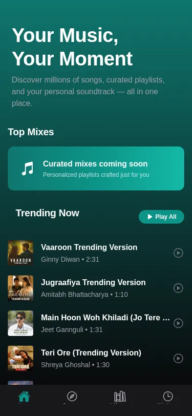 Music For A Reason App