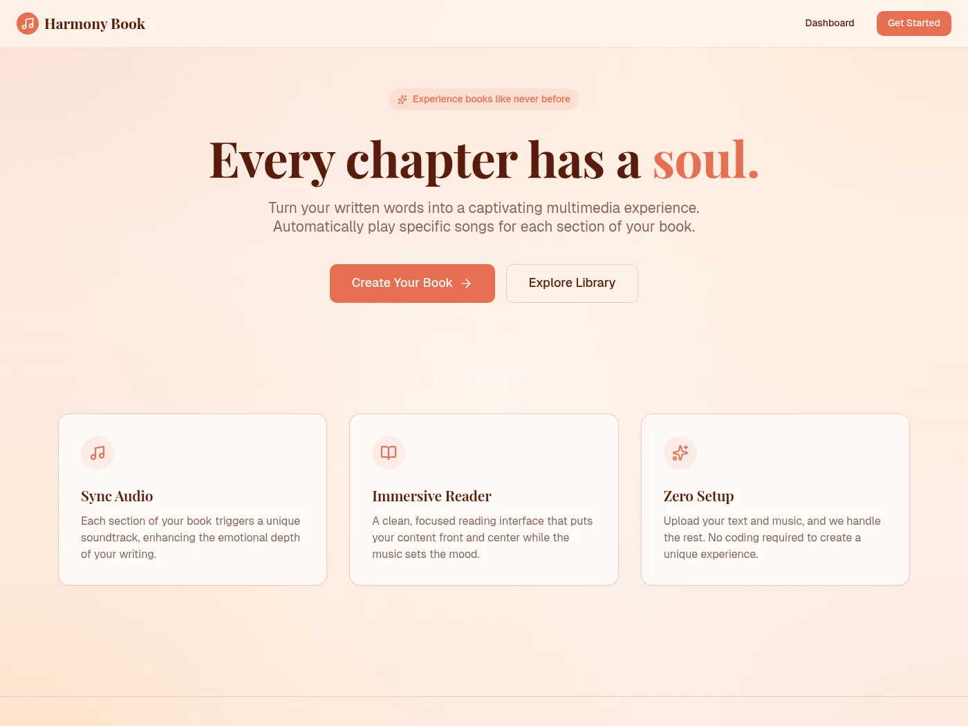 Harmony Book Online