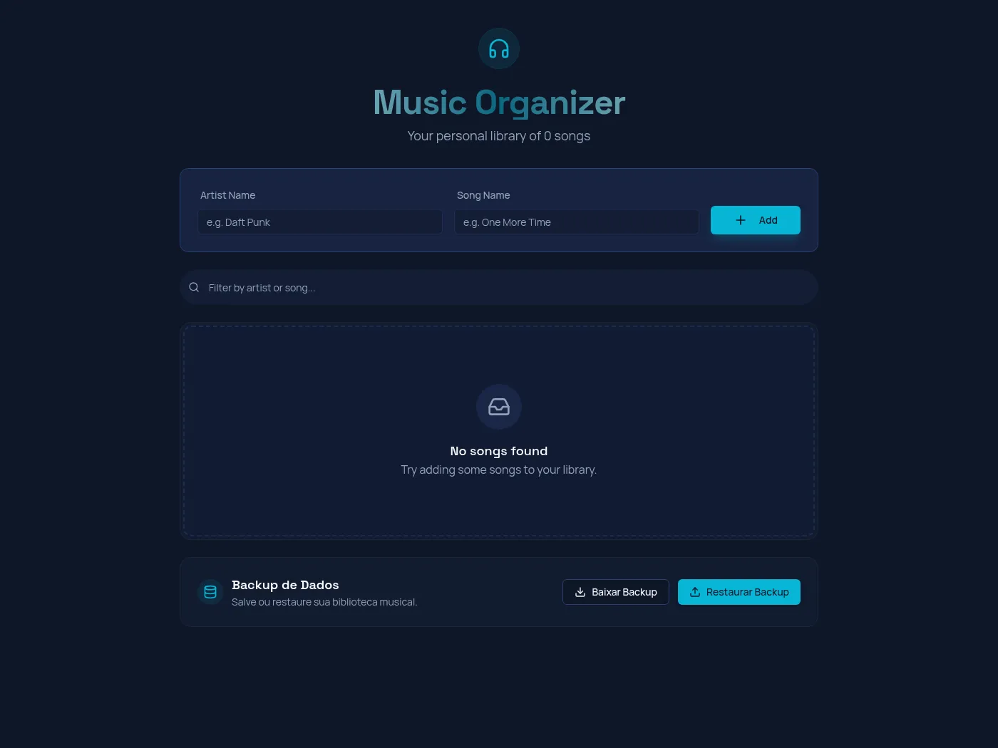 My Music Catalog