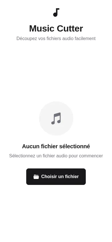 Music Cutter Mobile