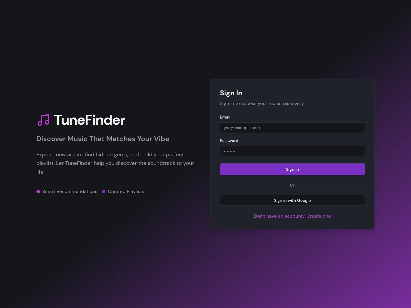 TuneFinder