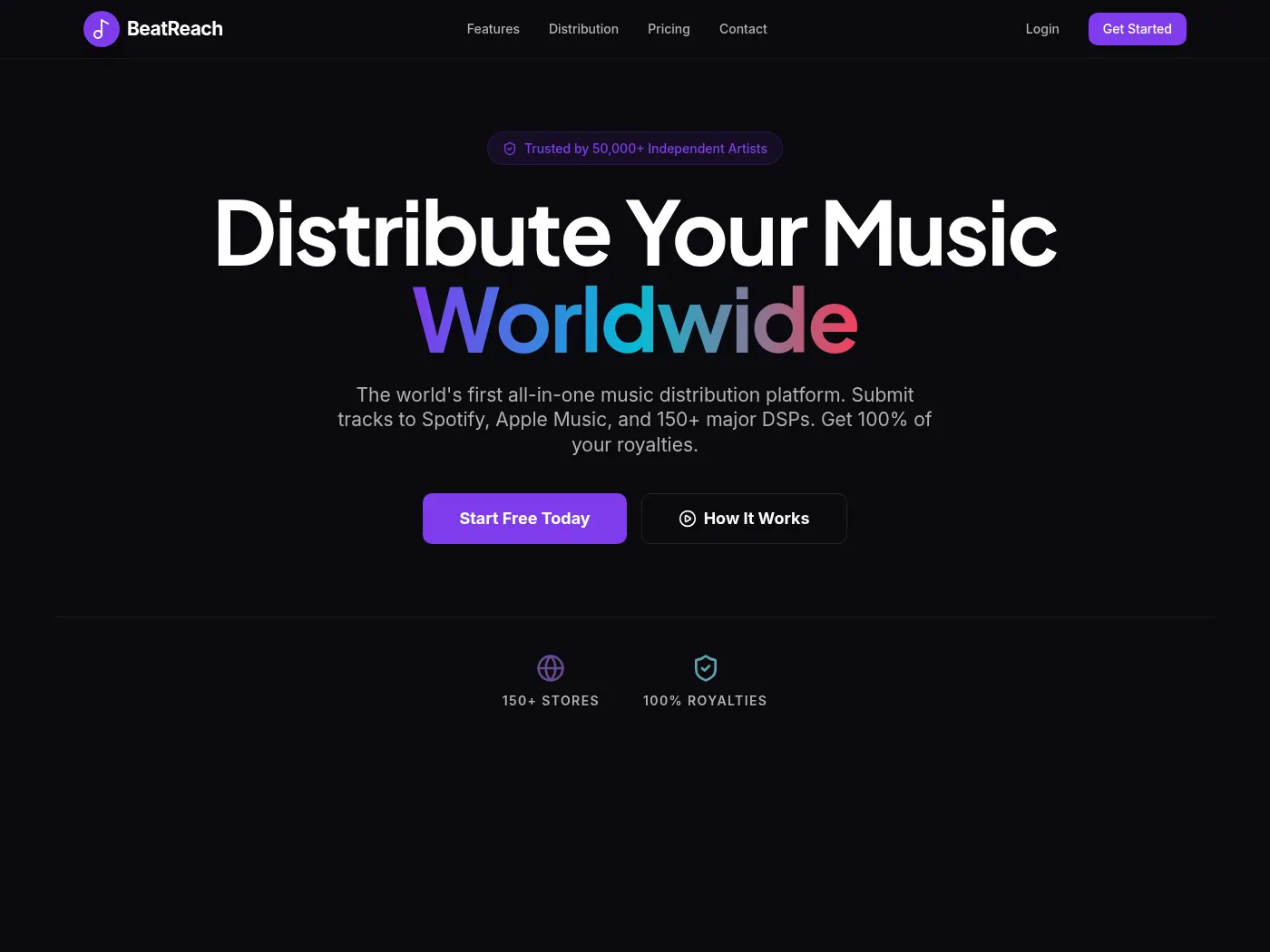 BeatReach Website