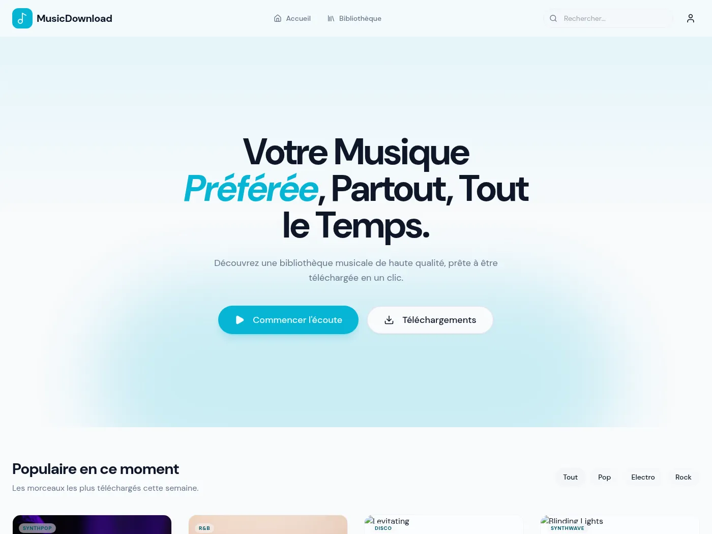 MusicDownload Hub