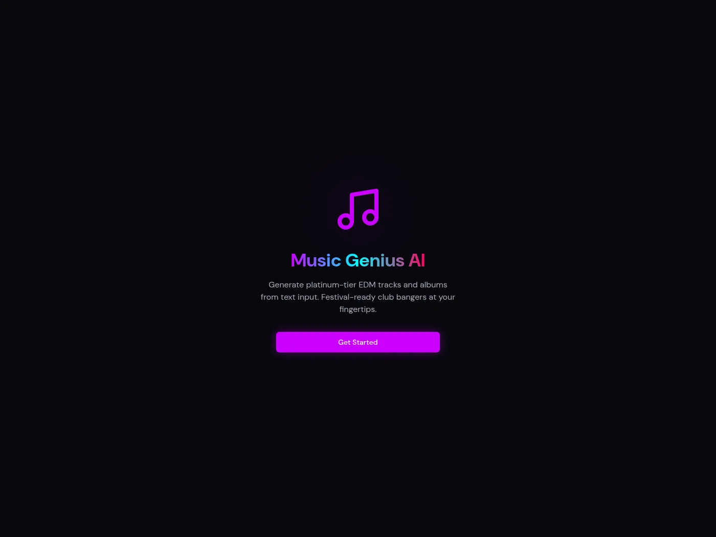 Music Genius AI