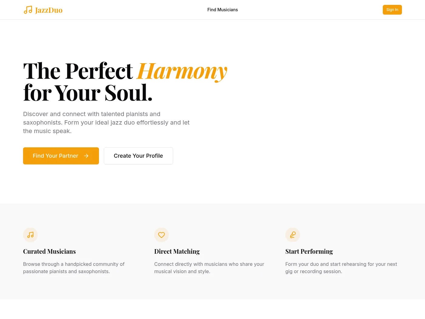 Jazz Duo Finder