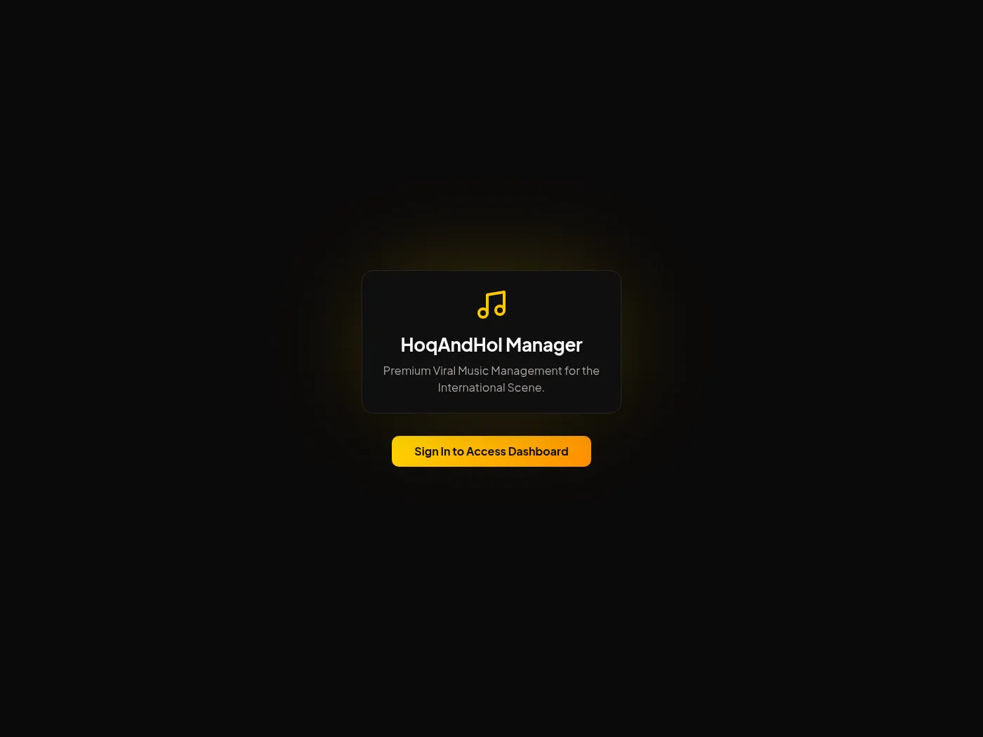 HoqAndHol Viral Music Manager