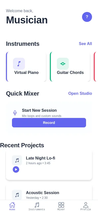 Music Jam Mobile Studio